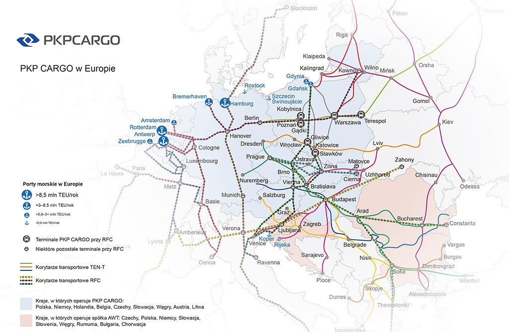 PKP CARGO transportowym zwornikiem regionu – Raport Kolejowy